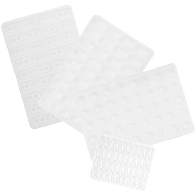 4 PCS MINIATURE Silicone Brick Molds Diy Building Model Supplies for ...