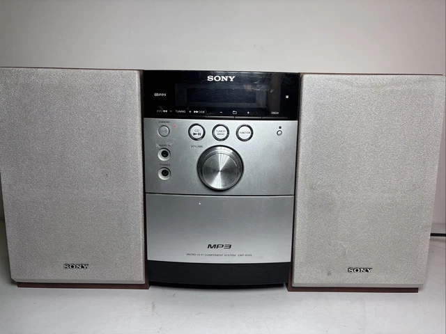 SONY MICRO HIFI System CMT EH15 Tape CD AUX AM FM Radio Tested Working ...