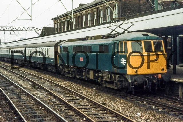 UK DIESEL TRAIN Railway Photograph Of Class 86 86222 Locomotive. Rm86 ...