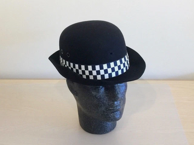 BRITISH POLICE FORCE Woman Police Officer's Pathfinder Hat. Size 56cm ...