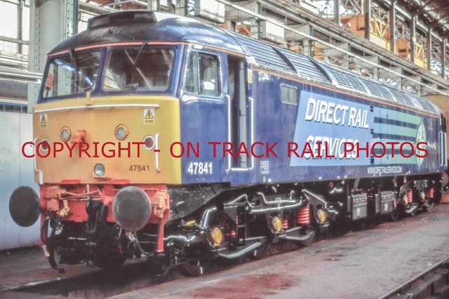 UK RAILWAY PHOTOGRAPH Of Class 47 47841. Rm47-2758 £1.70 - PicClick UK