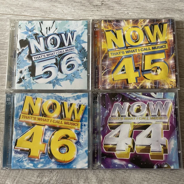 NOW THAT'S WHAT I Call Music Double CDs 44,45,46,56 Bundle. £4.00 ...