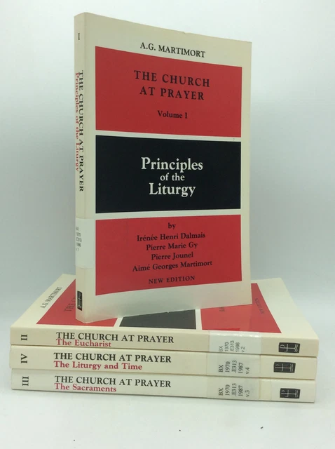 L'ÉGLISE EN PRIÈRE v. I-IV - Aime Georges Martimort, éd. - Liturgie Catholique - EUR 63,05 ...