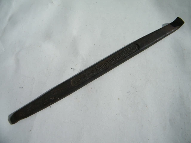 OUTIL ANCIEN, CLÉ minute FUSIL montage démonte pneus MICHELIN long 36 ...