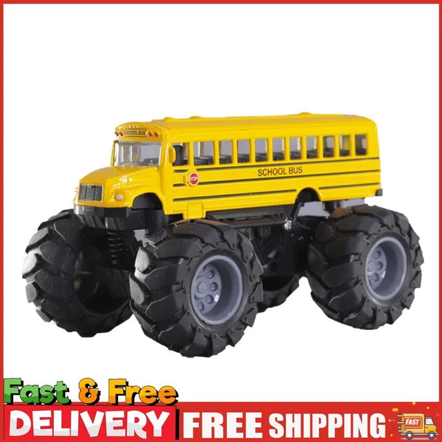 MONSTER SCHOOL BUS Monster Truck Big Wheels Play Vehicle Gifts for Kids ...