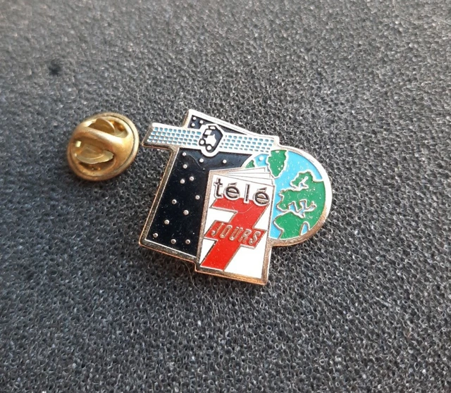 PIN'S 7 DAY TV Show TV Magazine Pin Pins Pin Badge L6 £3.56 - PicClick UK