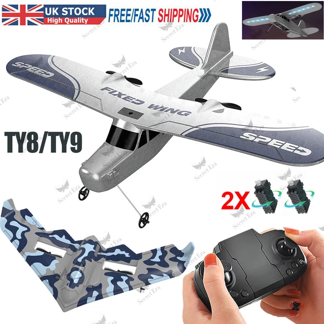 EPP FOAM MINI Model Plane Toy Remote Control Airplane RC Glider Boy ...