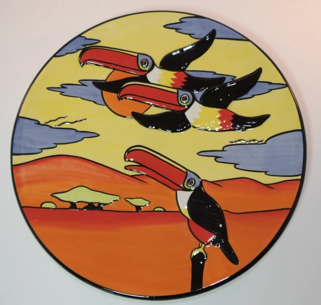 LORNA BAILEY LIMITED Edition 13 3/4" Guinness Toucan Charger c2000 VGC ...