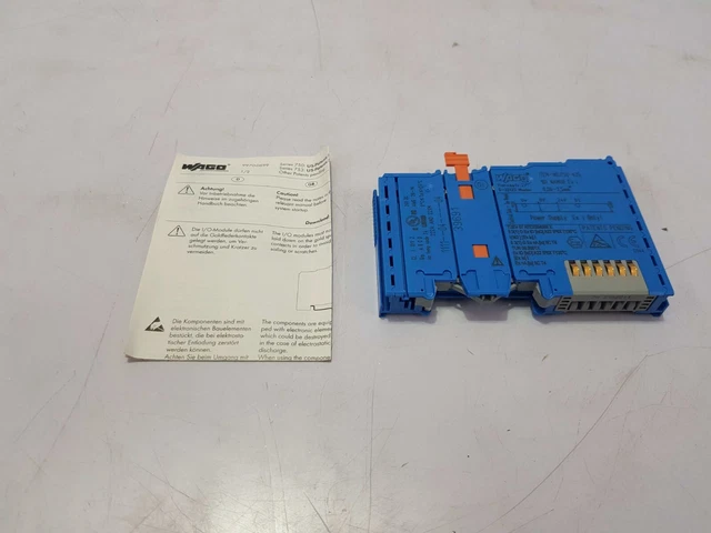 WAGO 750-435 1-CHANNEL Digital Input Module £132.37 - PicClick UK