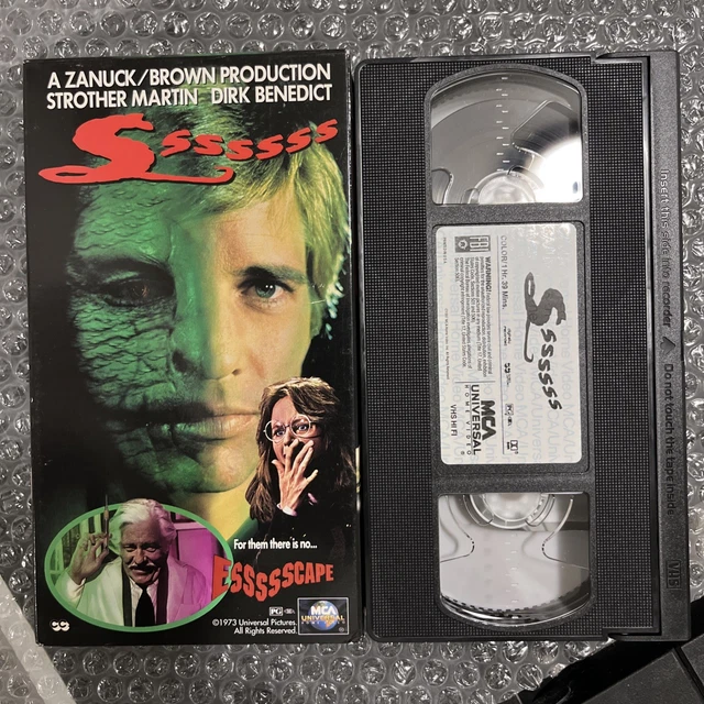 SSSSSSS VHS 1973 B-Horror Body Horror Tragedy Sci-fi £26.91 - PicClick UK