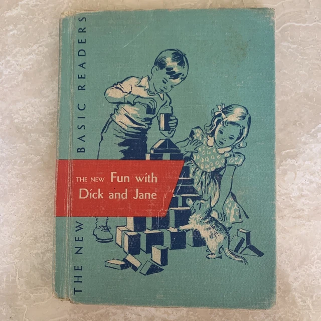 VINTAGE FUN WITH dick and jane book. 1951 $3.99 - PicClick