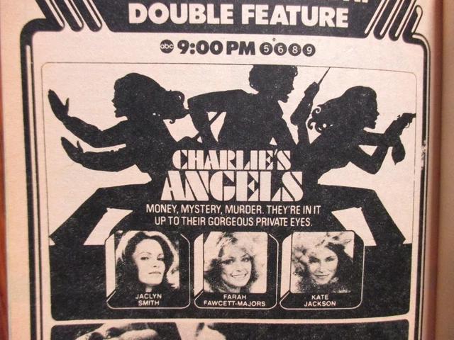 1976 TV GUIDE(FARAH FAWCETT/CHARLIE'S ANGELS PREMIERE/KATE JACKSON ...