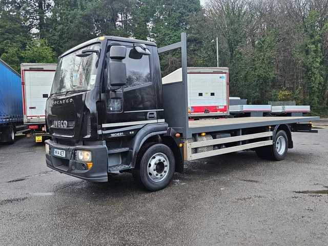 IVECO 16 TON 21ft drop side/scaffold truck/ /1 owner/10 ton payload ...