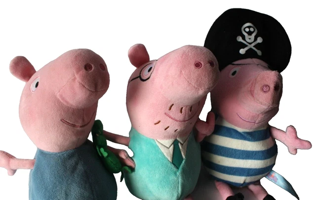 PEPPA PIG PLUSH Toys & DVD Bundle £3.00 - PicClick UK