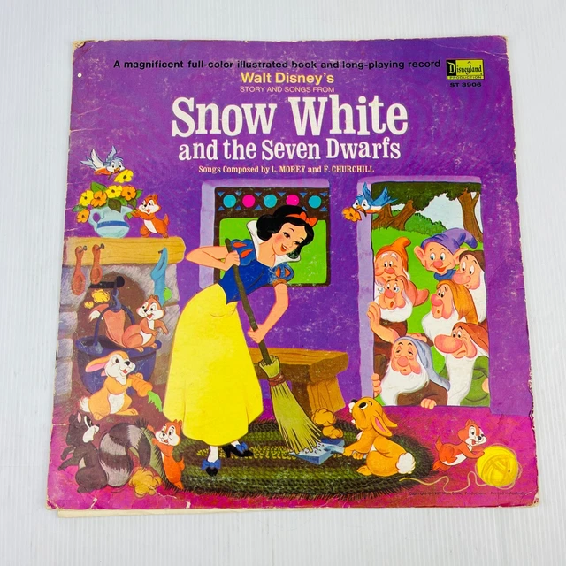 Walt Disneys Snow White And The Seven Dwarfs Disneyland 1969 Record