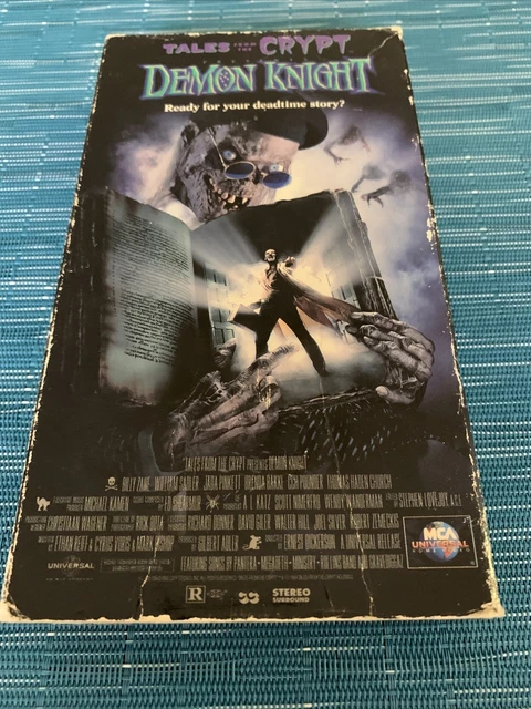 TALES FROM THE Crypt Demon Knight VHS Vintage Cult Horror Former Rental ...