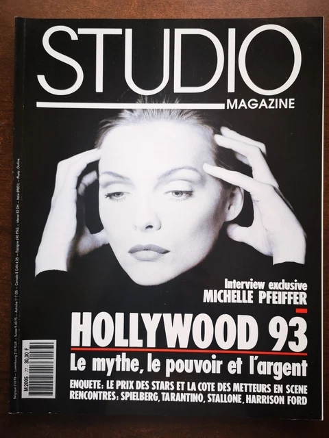 STUDIO MAGAZINE 1993 Michelle Pfieffer - Harrison Ford - Spielberg - J ...