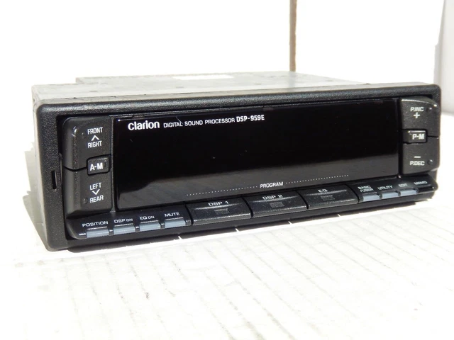 CLARION DSP-959E DIGITAL Sound Processor Graphic EQ Made in Japan £65. ...