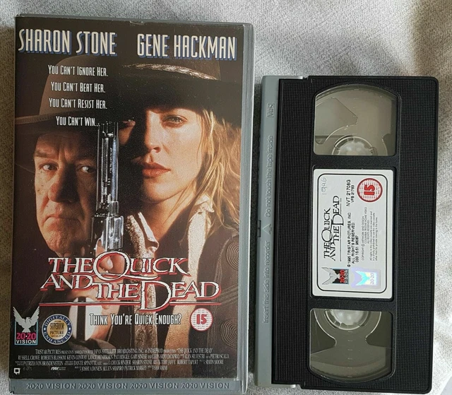 THE QUICK AND THE DEAD (VHS) BIG BOX - Russell Crowe + Leonardo ...