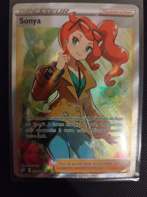 CARTE POKÉMON SONYA 192/192 EB02 Épée & Bouclier Clash Des Rebelles FR ...