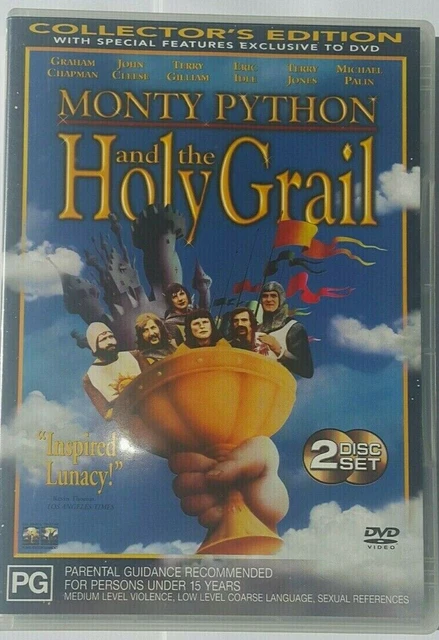 MONTY PYTHON AND The Holy Grail - Collector's Ed Region 4 DVD Like New ...