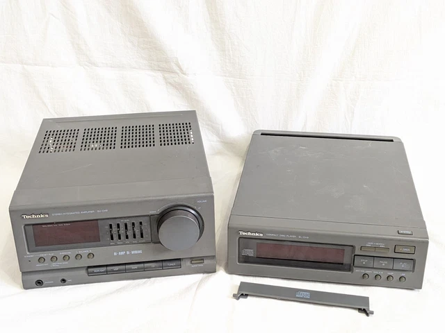 VINTAGE TECHNICS SU-CH9 Mini System Amplifier & SL-CH9 CD Player Spares ...