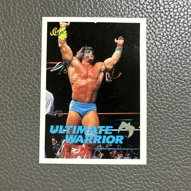 1990 CLASSIC WWF Ultimate Warrior #106 neuf dans son emballage net ...