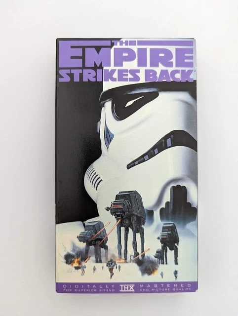THX STAR WARS The Empire Strikes Back (VHS, 1995, Full Screen) Good $7. ...