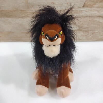 WALT DISNEY THE Lion King Scar Villains Stuffed Plush Doll Toy ...