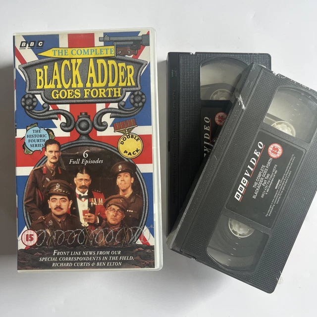 BLACKADDER GOES FORTH The Complete 4th Series Box Set Rare VHS New ...