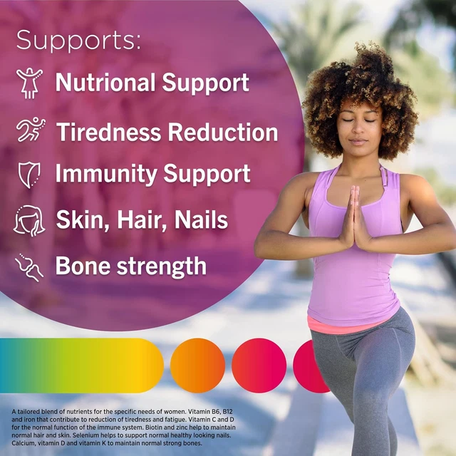 CENTRUM WOMEN TABLETS Multivitamin & Mineral Supplements, with 23 ...