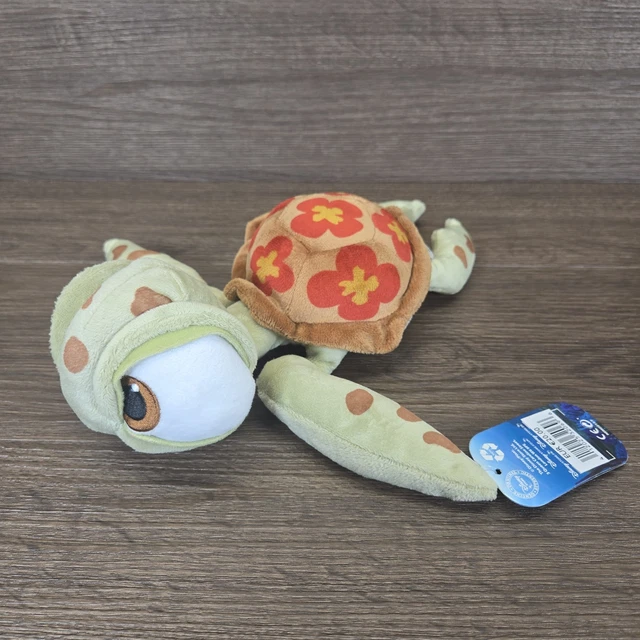 DISNEY STORE SQUIRT Finding Nemo Sea Turtle Stuffed Animal Soft Toy ...
