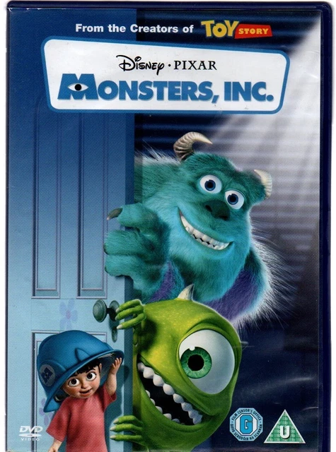 Dvd Disney Pixar Monsters Inc Monsters Inc Dvd Pal Uk R2 Animated Eur 287 Picclick It