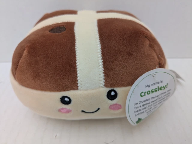 SOFTLINGS FOODIES - Soft Plush - Squishy-Easter Hot Cross Bun Crossley ...
