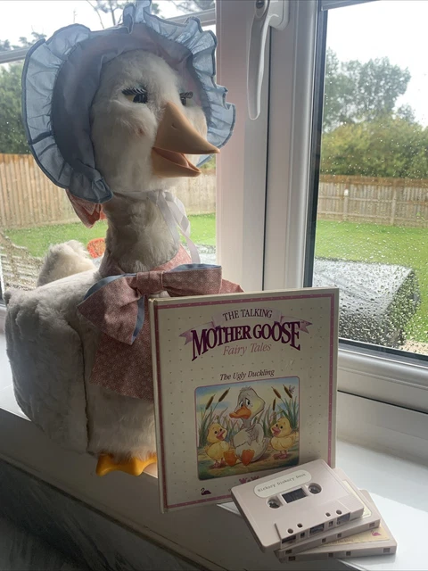 VINTAGE TALKING MOTHER Goose 1986 by Worlds Of Wonder With Books ...