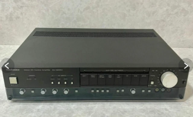 [WORKING] TECHNICS SU-A6MK2 Control Amplifier AC100V Black Vintage Used ...