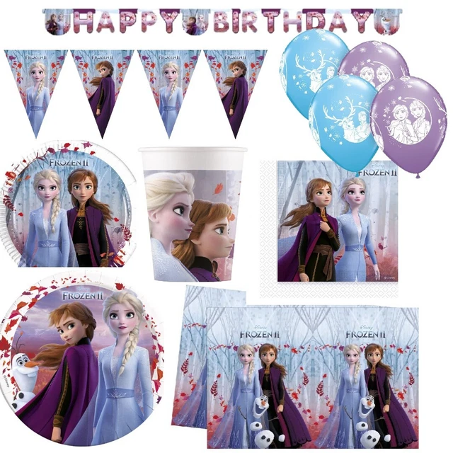 DISNEY FROZEN PARTY Supplies Party Decoration Tableware Frozen Birthday ...