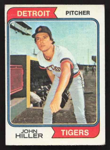 JOHN HILLER 1974 Topps #24 Detroit Tigers VG-EX {0610 EUR 2,76 ...