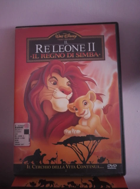 DVD IL RE Leone 2 Ii Warner Z8 Ologramma Tondo Bollino Siae Rosa Con ...