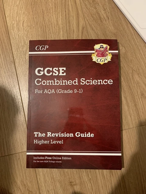 GCSE COMBINED SCIENCE revision guide and flash cards bundle- AQA £14.00 ...