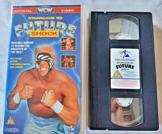 WCW STARRCADE 1989 Future Shock VHS Video - Tested - Sting vs Flair ...
