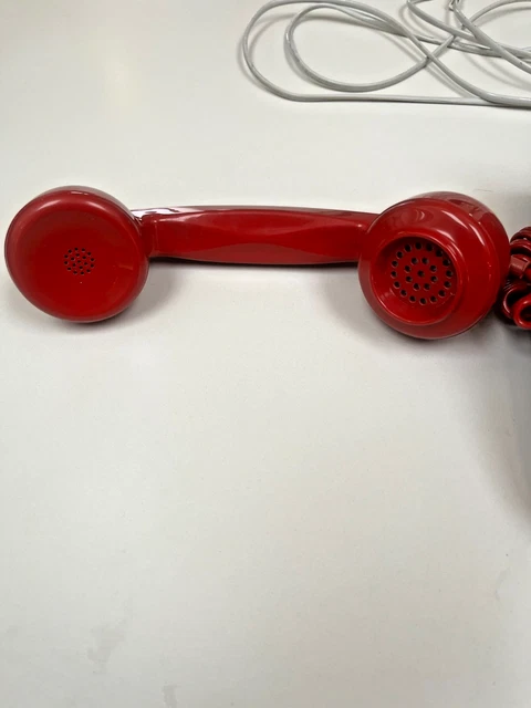 VINTAGE GPO 746F Rotary Dial Telephone - Red £10.80 - PicClick UK