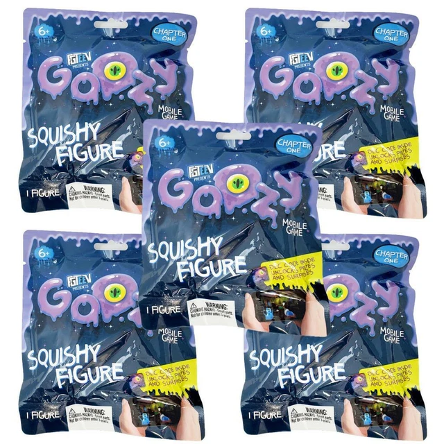 FGTEEV GOOZY CHAPTER 1 zerdrückbare Figur Menge 5 versiegelte ...