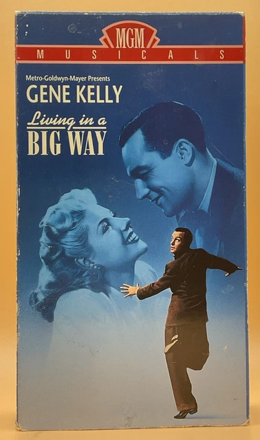 LIVING IN A Big Way VHS 1947, 1995 Gene Kelly **Buy 2 Get 1 Free** £3. ...