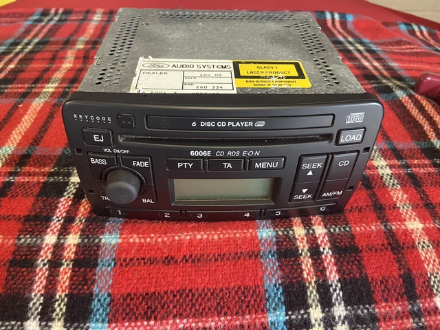 FORD FOCUS MONDEO 6006e 6 Disc CD Player With Code - Used £35.00 ...