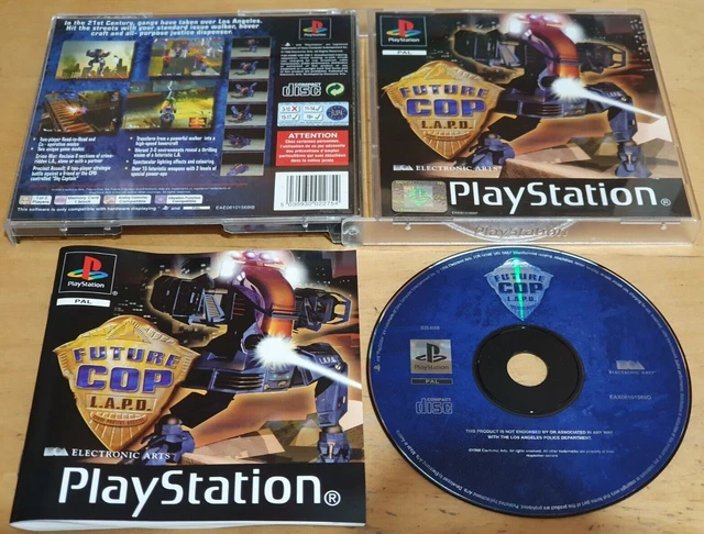 FUTURE COP LAPD for Sony PS1 Playstation 1 Rare & Complete In VGC EUR ...