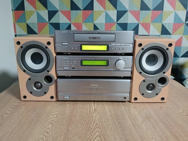 DENON UPO/UTP250 POWER Amp/Preamp Mission Speakers Cables Hi-Fi ...