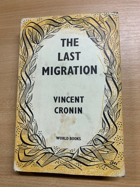 1959 VINCENT CRONIN " The Last Migration " Fiction Livre Cartonné & Dj (P3) EUR 5,01 - PicClick FR