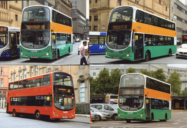 BUS PHOTOS 30 First Glasgow colour prints ref fgl45 £17.00 - PicClick UK