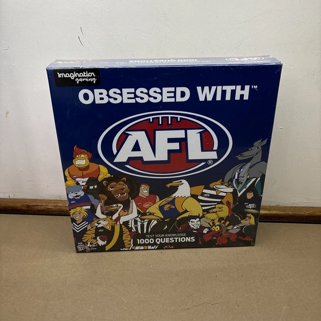 OBSESSED WITH AFL Trivia Board Game Test Your Knowledge Aussie Football ...